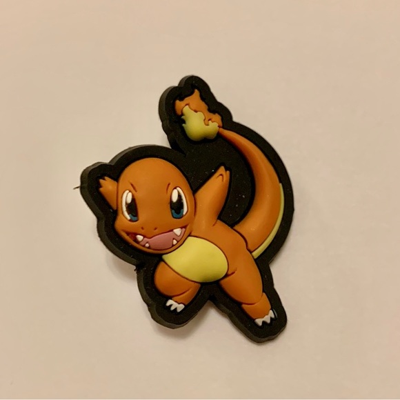 Pokemon | Accessories | Charmander Pvc Plastic Pin Y2k | Poshmark